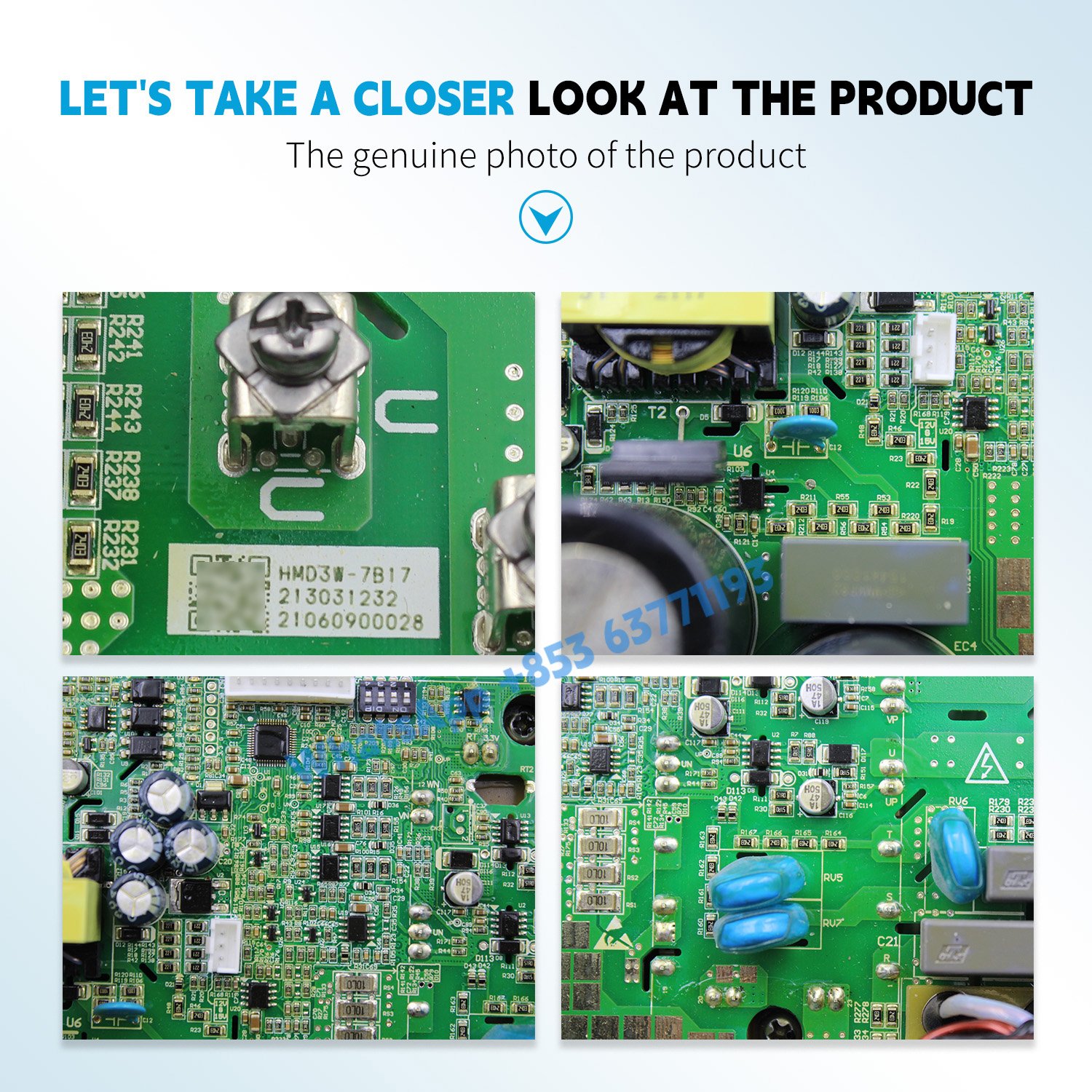 Original Compressor Inverter Driver Board Assembly 802303100142 HMD3W ...