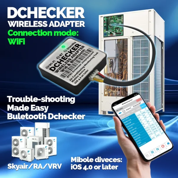Diagnostic Tools WiFi Bluetooth Service Dchecker For Daikin VRV Skyair ...
